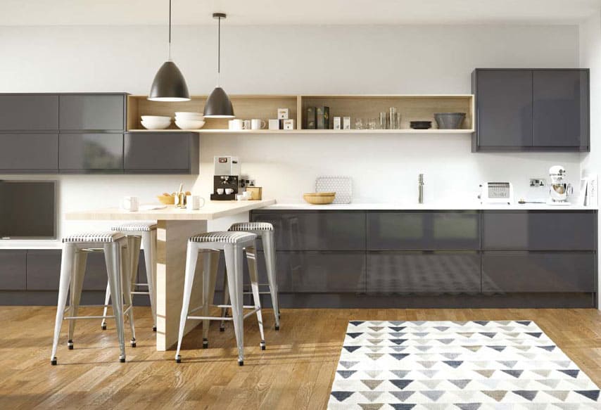 Delish Interio | Best Modular Kitchen Design Jaipur | In Line Kitchen